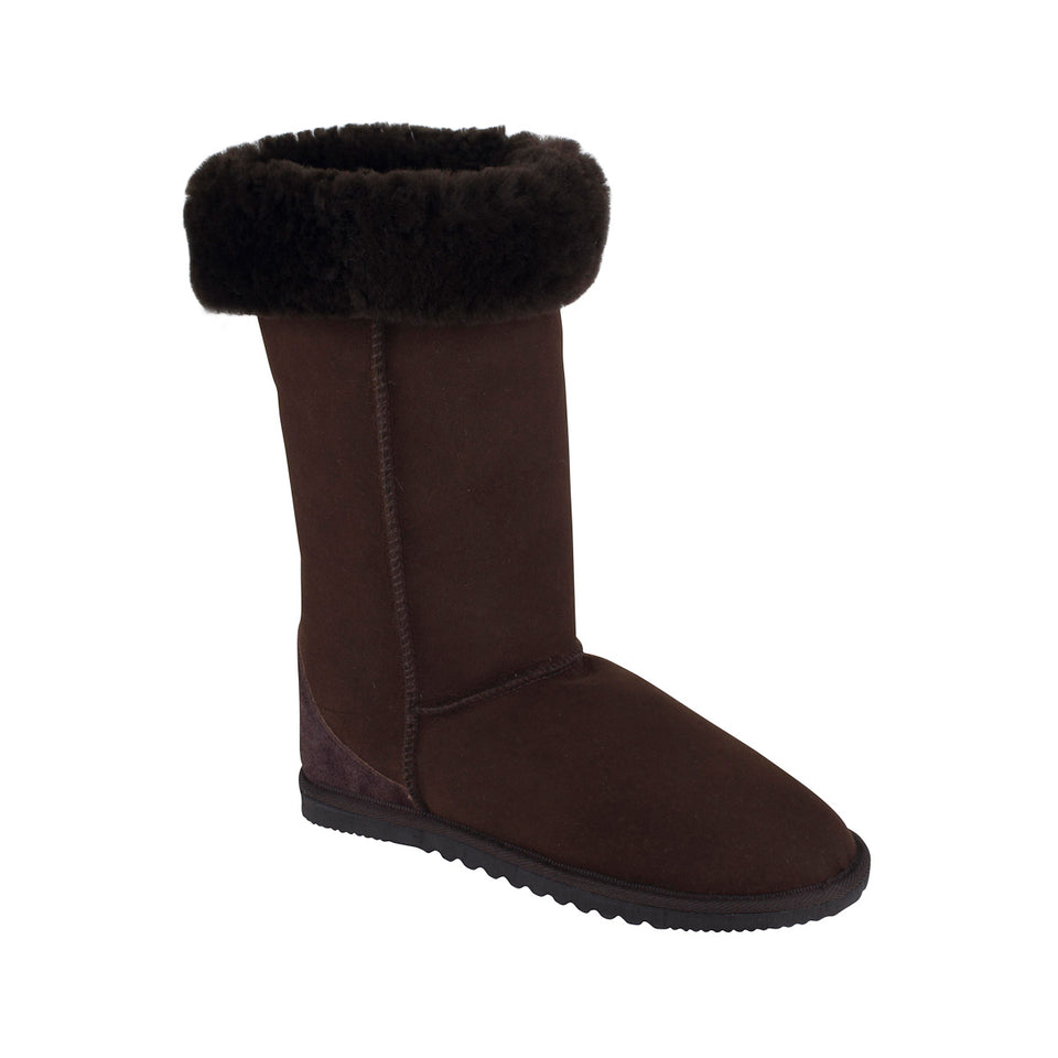 Tall Sheepskin Boots: Full Calf Classic EVA – Kiwi Sheepskins